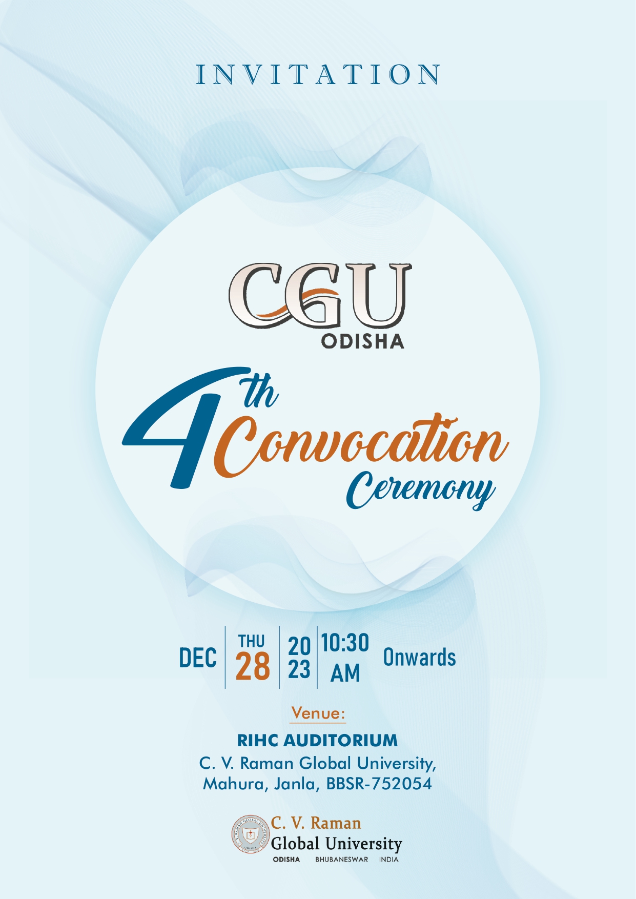 CGU Convocation